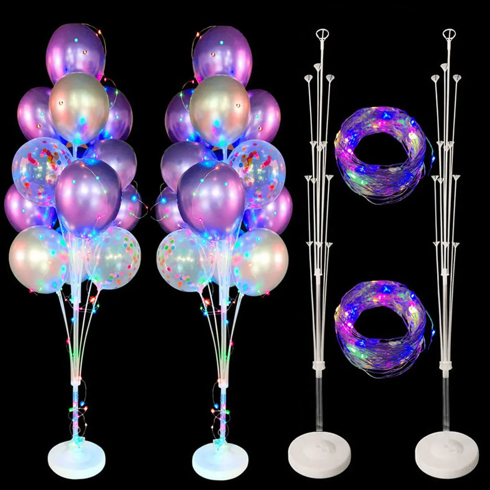 Balloon Stand Column Ballon Arch Kit Holder Letter Balloon Box Wedding ...