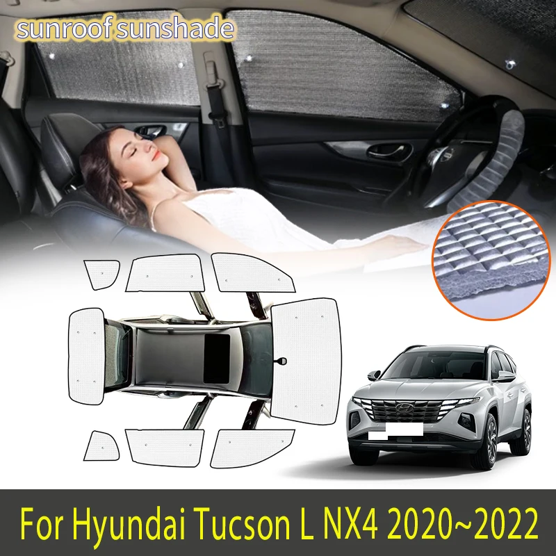 For-Hyundai-Tucson-L-NX4-2020-2021-2022-2023-MK4-Car-Accessories-Sun ...