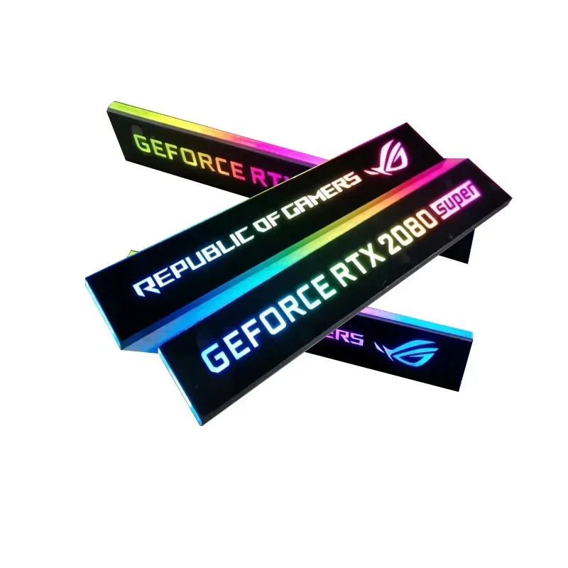 VGA-Lighting-Panel-GPU-Side-Plate-5V-A-RGB-3PIN-12V-RGB-4PIN ...