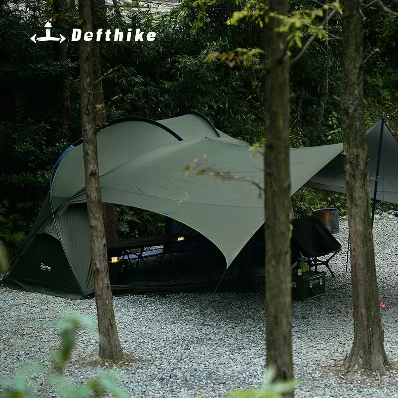 Defthike-Helmet-Tent-Lightweight-Overnight-Camping-Tent-Nylon-Belt ...