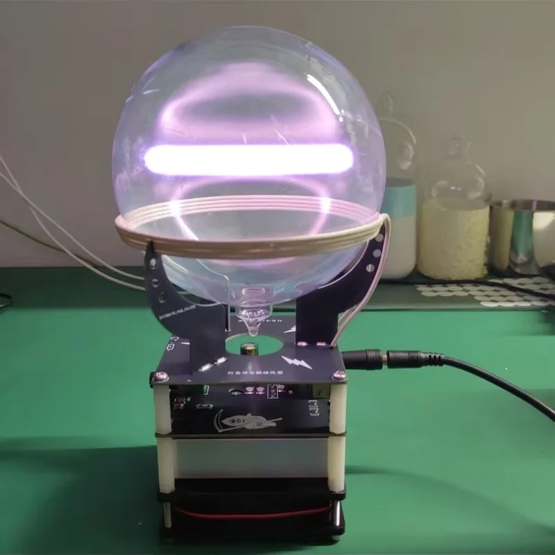 Plasma Ring Tesla Toroidal Plasma Ark Reactor Inert Gas Glowing Sphere ...