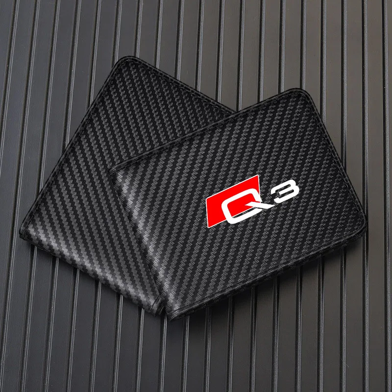 Carbon Fiber Car Driver License Bag ID Card Holder Wallet Credit Card ...