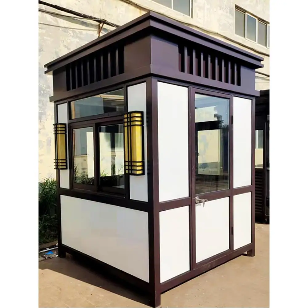 Mobile-guard-booth-Outdoor-doorman-Security-booth-Steel-structure ...
