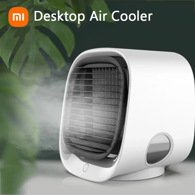 Xiaomi Mini aire acondicionado portátil USB, humidificador de aire ...