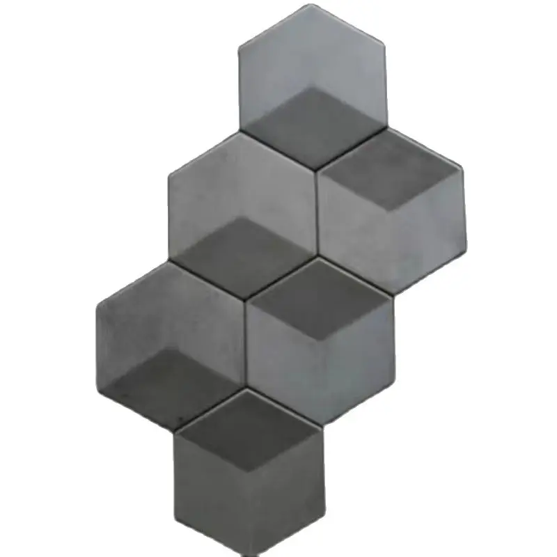 concave and convex concrete wall tiles Silicone mold Tray mold Creative ...