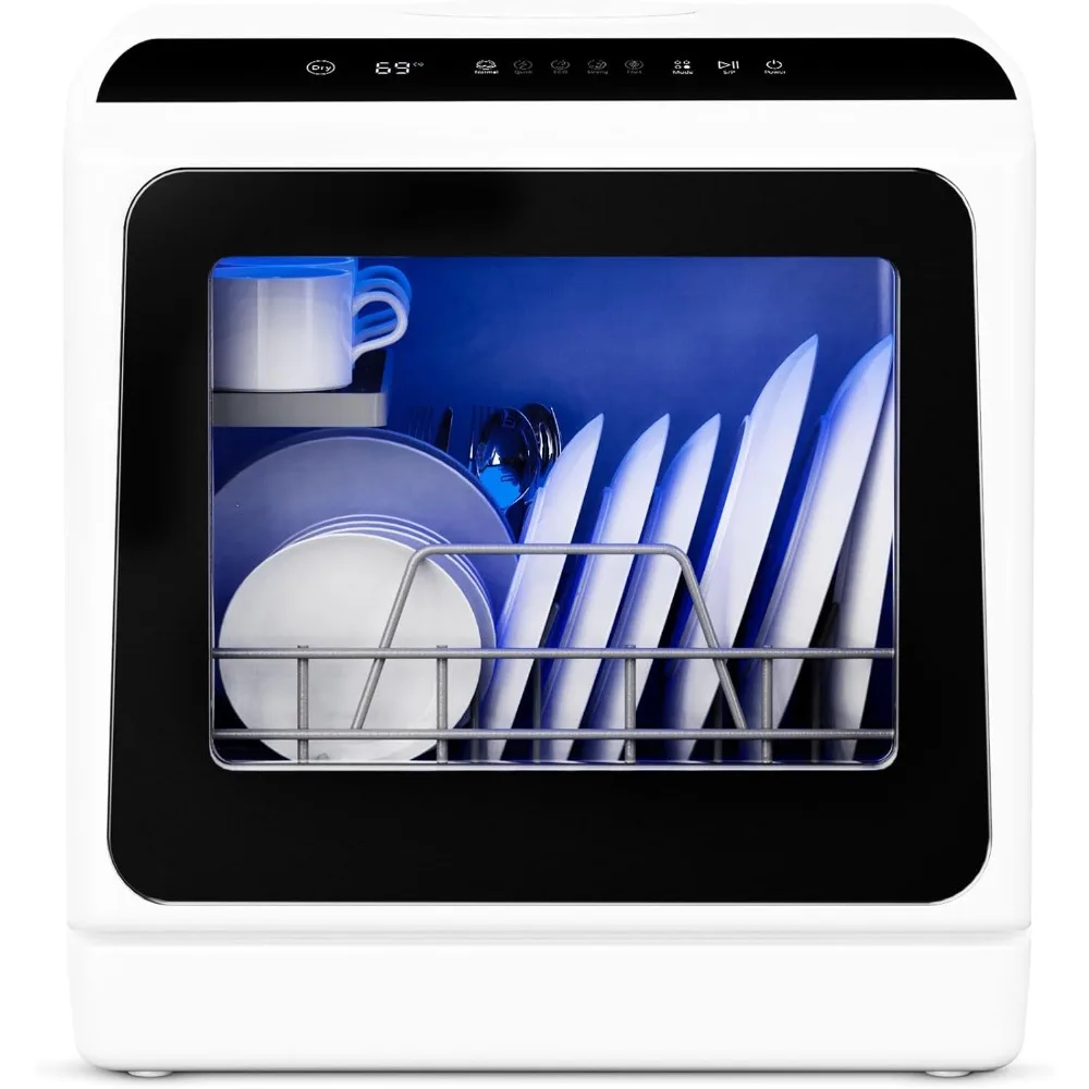 Mini-Dishwasher-Countertop-Portable-Compact-Dishwashers-with-5-L-Built ...