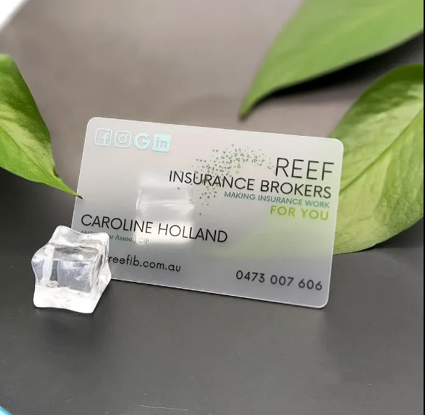 200pcs-500pcs-Customized-plastic-transparent-PVC-business-card ...