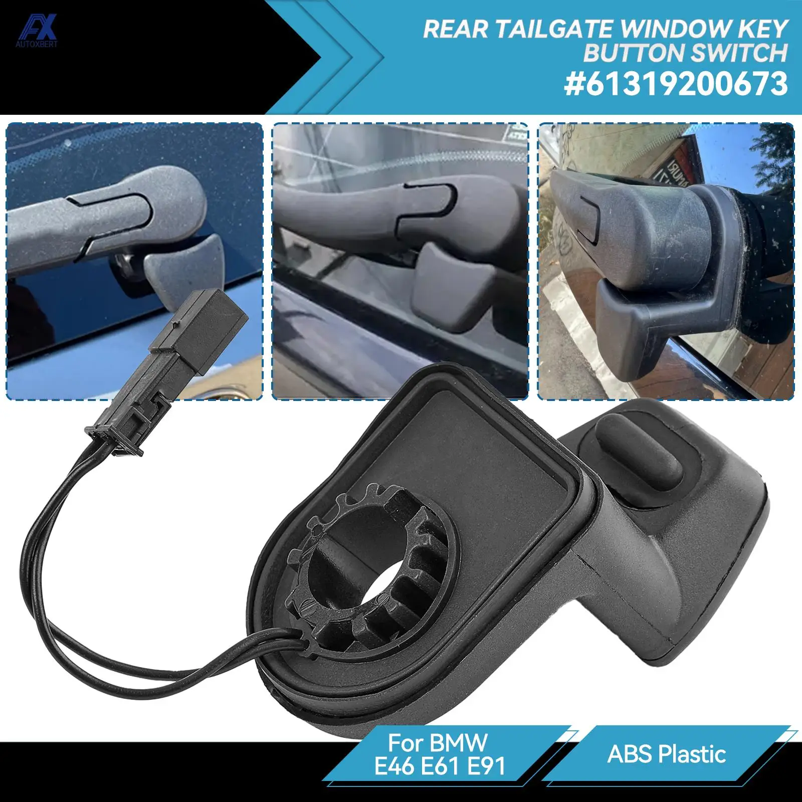 Rear Tailgate Auto Car Micro Handle Switch Window Key Button ...