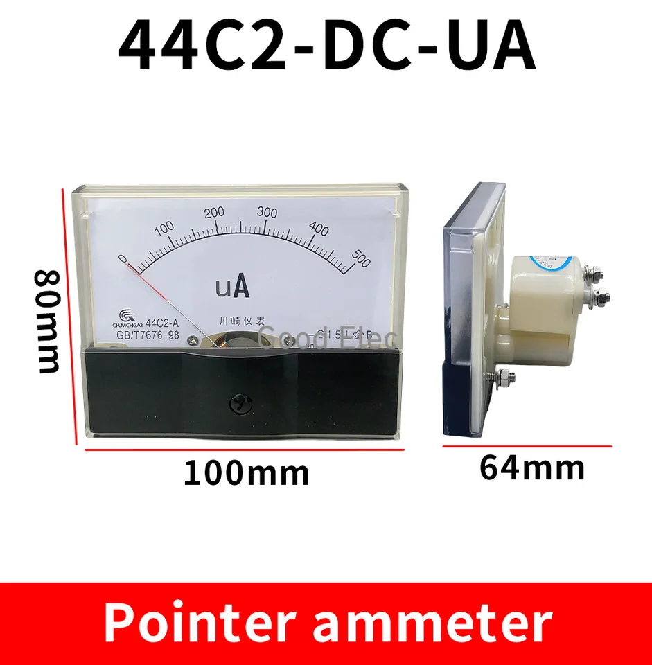 Current Meter 44C2 DC Milliammeter - Pointer Type Current Measuring ...