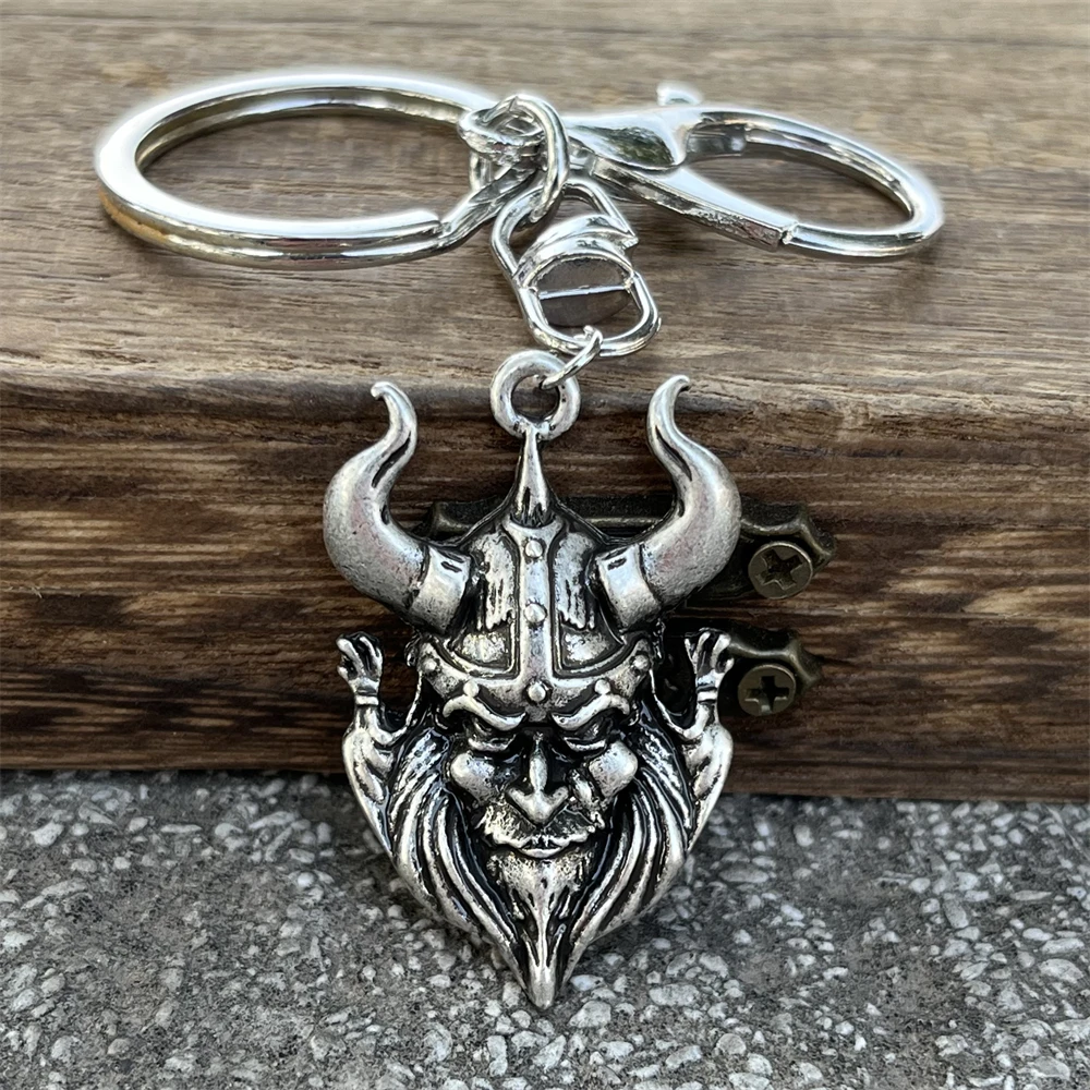 Vintage Odin Key Ring Norse Viking Bag Charm Accessories Keychain For ...