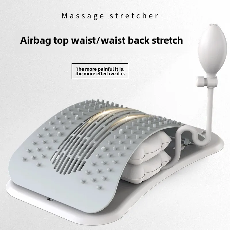 Lumbar Soothing Waist Stretching Chiropractic Massager Yoga Spine ...