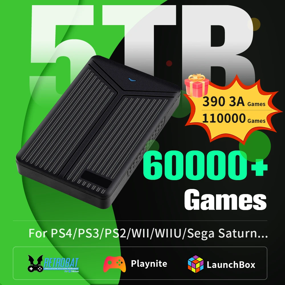 5TB-Retro-Gaming-Hard-Drive-For-Windows-Launchbox-Retrobat-Playnite ...