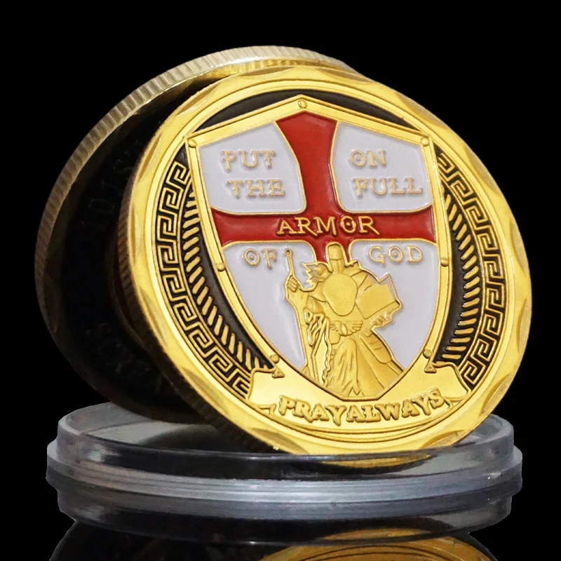 Armor-of-God-Challenge-Coin-Pray-Always-Armored-Knight-Templar-Christ ...
