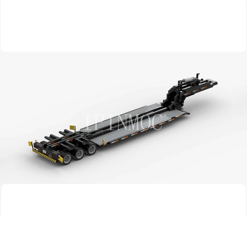 MOC-4846-1-17-Scale-Lowboy-Trailer-Building-Block-Model-Spliced ...