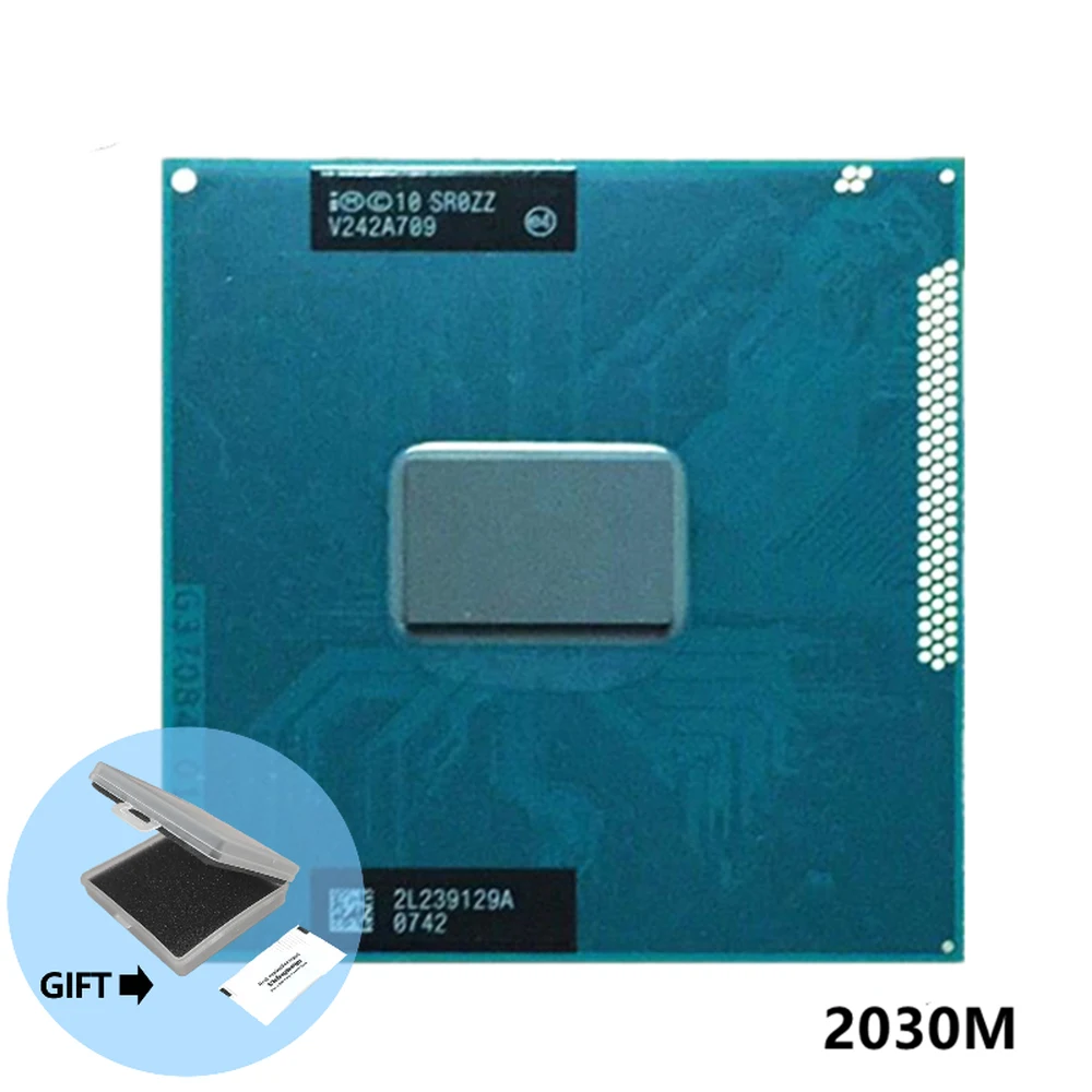 lntel-Pentium-CPU-Processor-Dual-Core-Mobile-chip-SR0ZZ-2030M-2030m-Official-version-rPGA988B ...