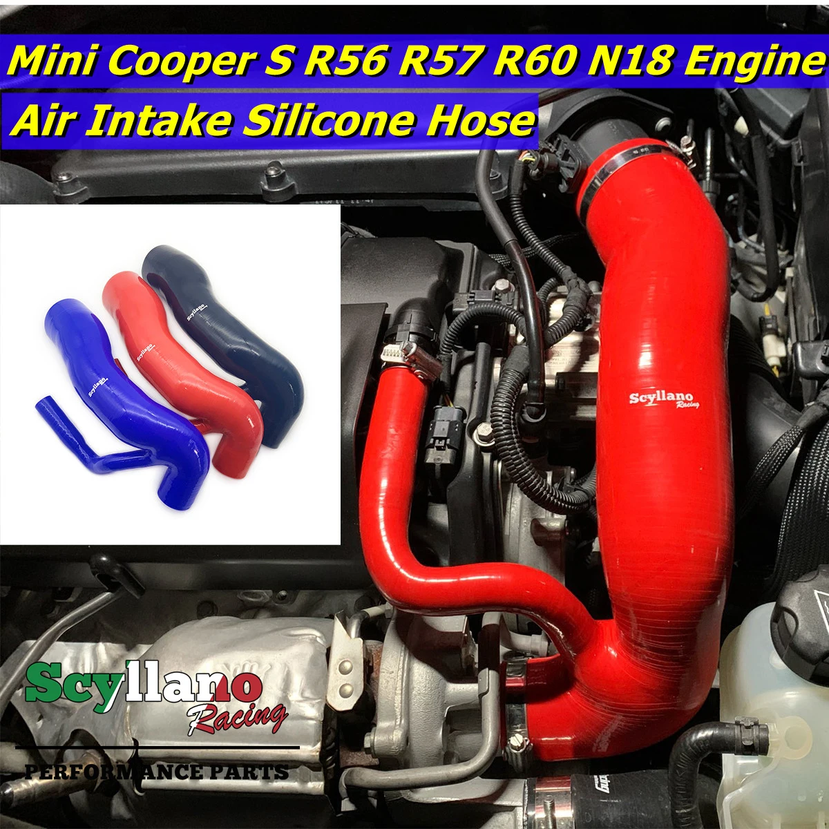 Scyllano-Racing-Silicone-Intake-Inlet-Hose-For-Mini-Cooper-S-Countryman ...