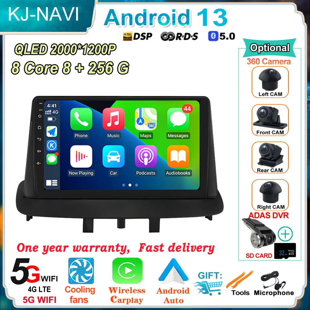 Android-13-for-Renault-Megane-3-Fluence-Samsung-SM3-2008-2017 ...