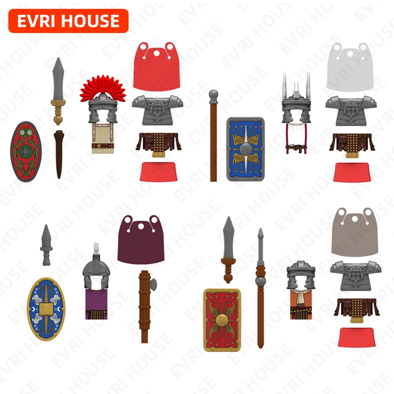 Roman Centurion Mini Building Block Dolls Action Figures Bricks ...