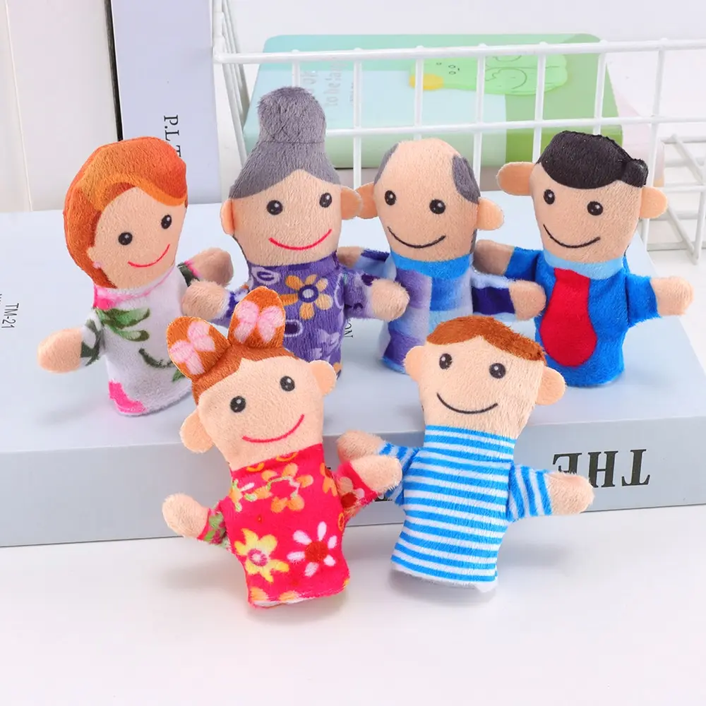 6-Pieces-Children-Soothing-Toy-Soft-Fabric-Parent-Child-Education ...