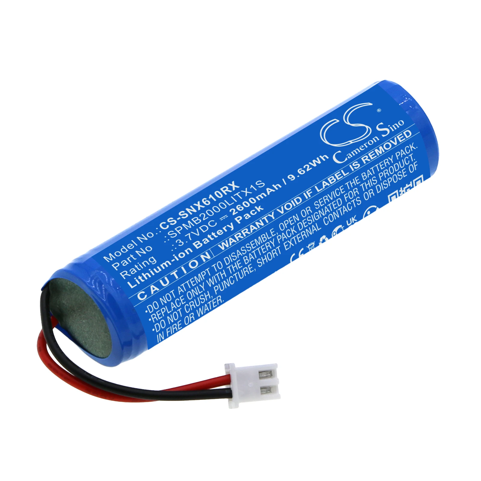 Li-ion Remote Controller Battery for Spektrum, 3.7V, 2600mAh ...