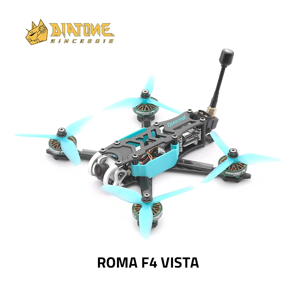 Diatone Roma F4 4" Freestyle Quadcopter HD w/Caddx Vista Camera System ...