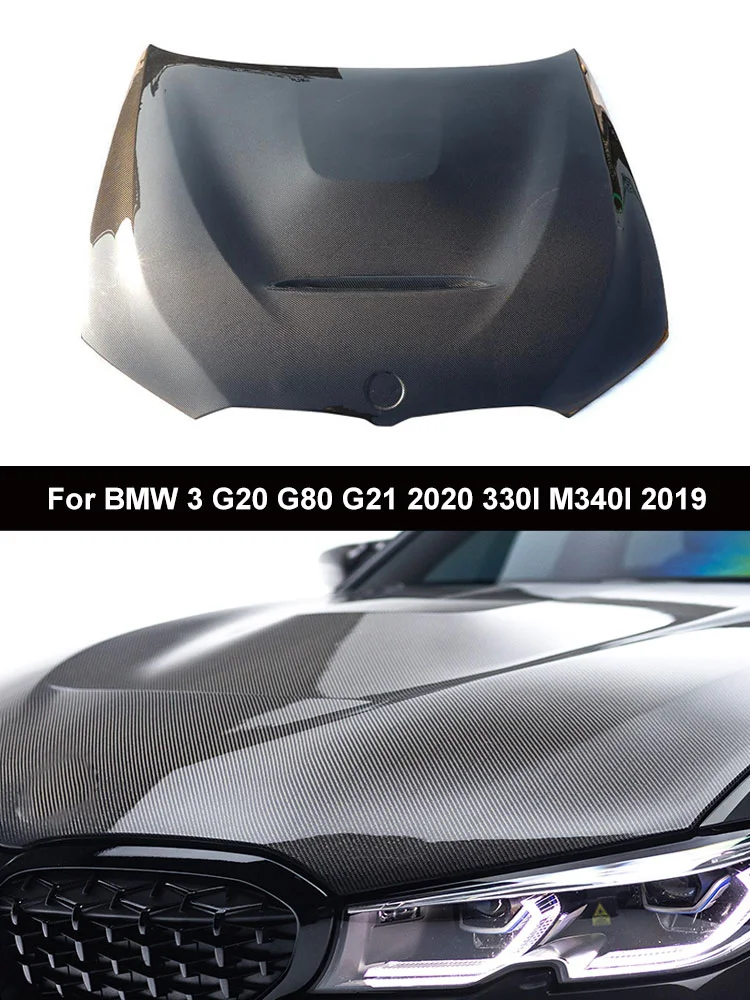 Carbon-Fiber-Hood-G20-Front-Engine-Hood-GTS-style-Bonnet-Cover-Auto ...
