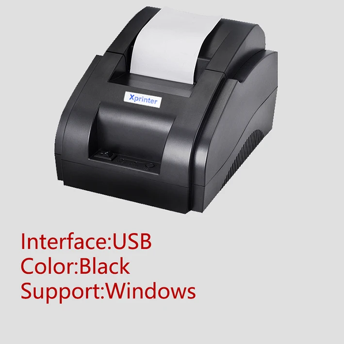 58mm Portable printer mini printer Bluetooth Wireless Receipt Printer ...