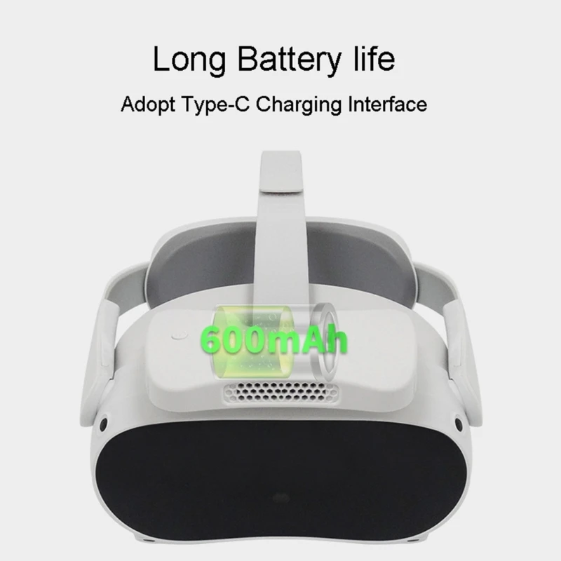 Upgraded VR Fan Air Circulation Facial Interface for Pico 4 VR Headsets ...