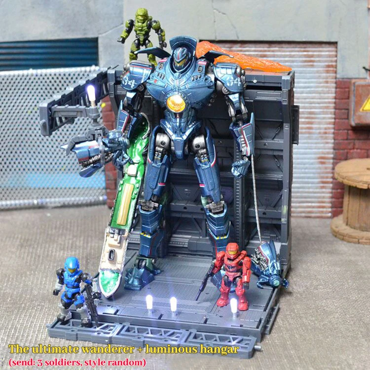 Hot 20CM Pacific Rim Mecha Model Striker Eureka Gipsy Danger Mech ...