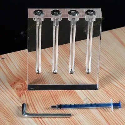 Automobile-Oil-Comparator-Can-Flip-Acrylic-Glass-Demonstration-Rack-Oil ...