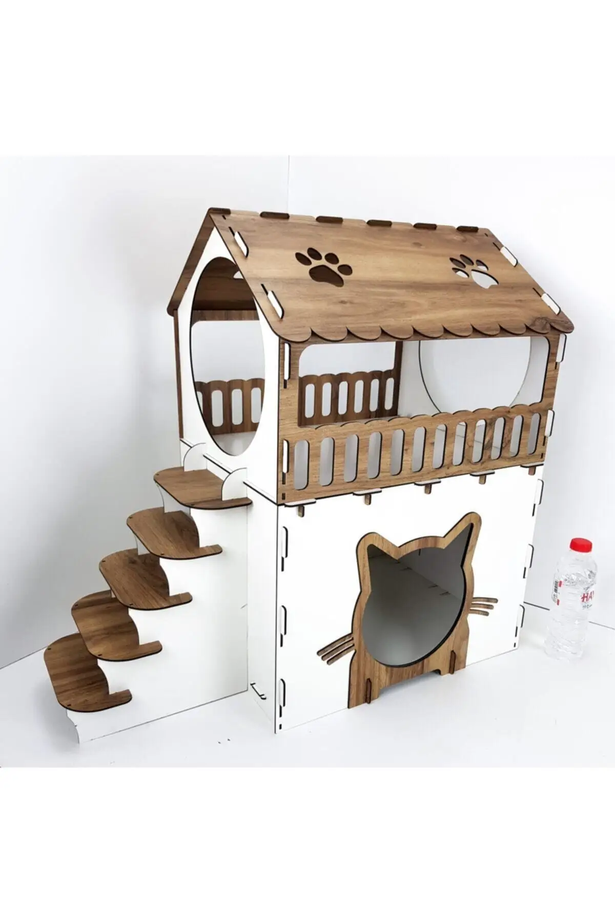 Terraced Layer Cat House Cat Play Areas Stepped Roofing Story Houses ...