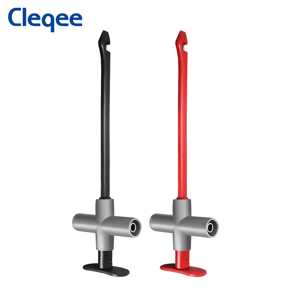 Cleqee-P5010-2PCS-Insulated-Test-Hook-Clip-Non-Destructive-Puncture ...