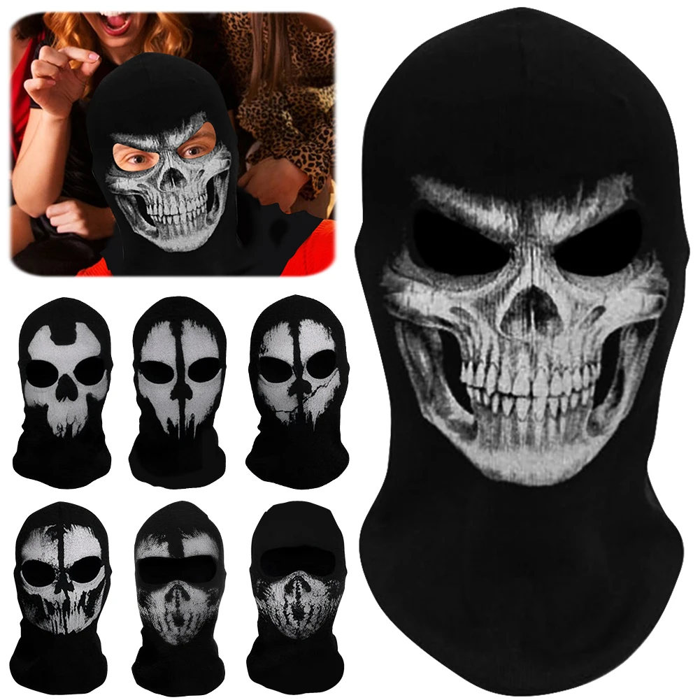 2024-NEWest-Ghost-Dead-Balaclava-Mask-Halloween-Horror-Ghosts-Skull ...