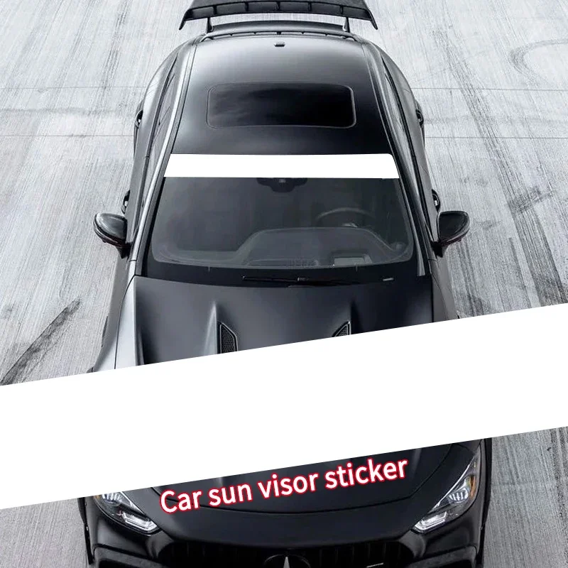 New-Design-Car-Sun-Visor-Auto-Front-Windshield-Stickers-Banner-Stripe ...