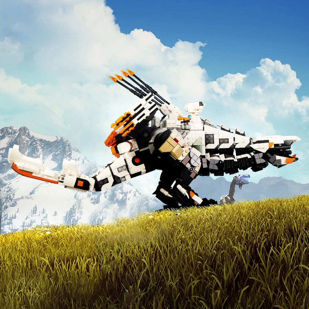 Gobricks-Super-Horizon-Dawn-Thunder-Tooth-Blocos-de-Constru-o-Mec-nica ...