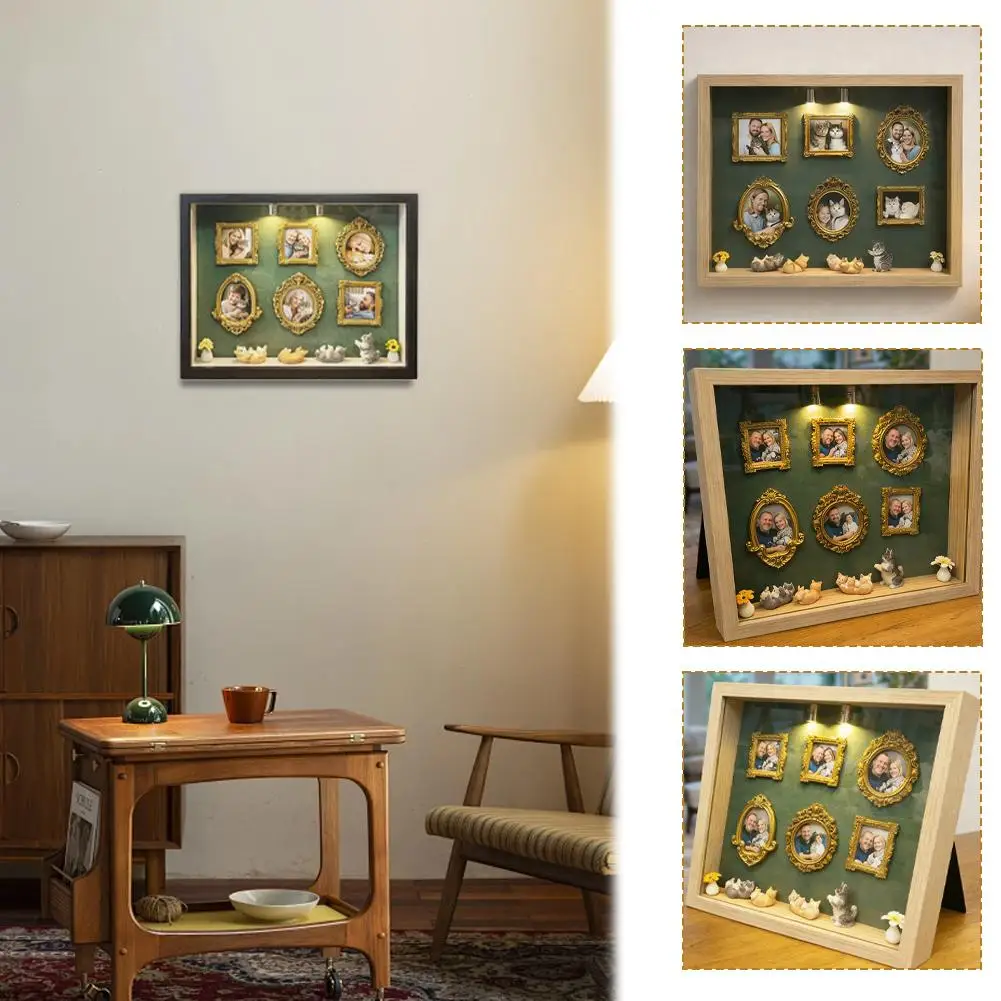 Mini Museum Silhouette Box Creative Memory Display Kit With Miniature ...