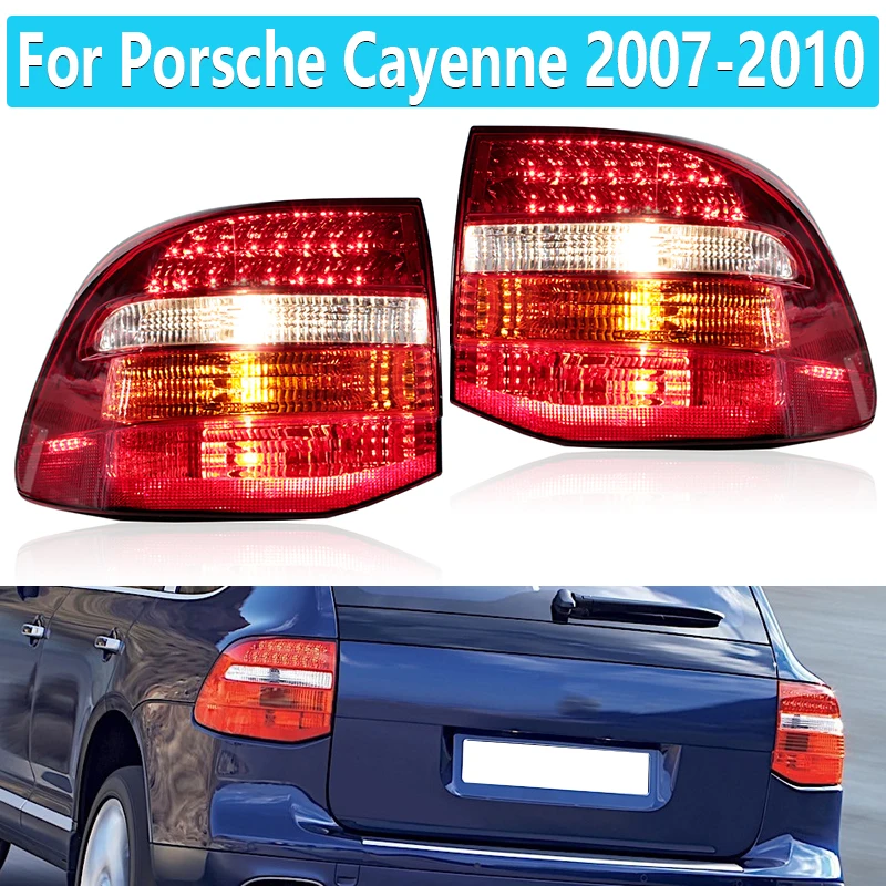 Rear-Lights-Tail-Lights-For-Porsche-Cayenne-2007-2008-2009-2010-Brake ...