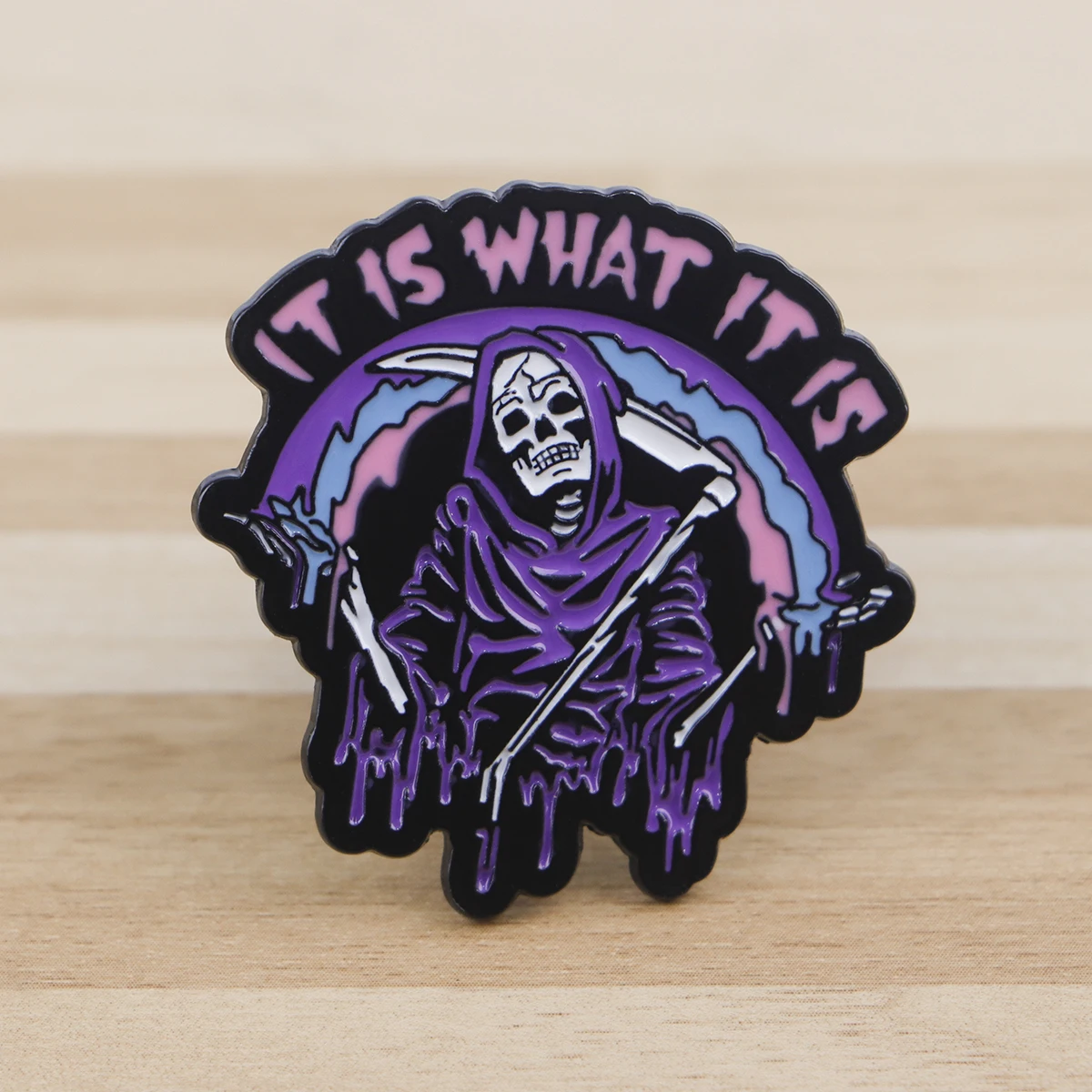 Death-Killer-Enamel-Pin-Skull-Ghost-Brooch-Pins-Metal-Badges-Lapel-Pins ...