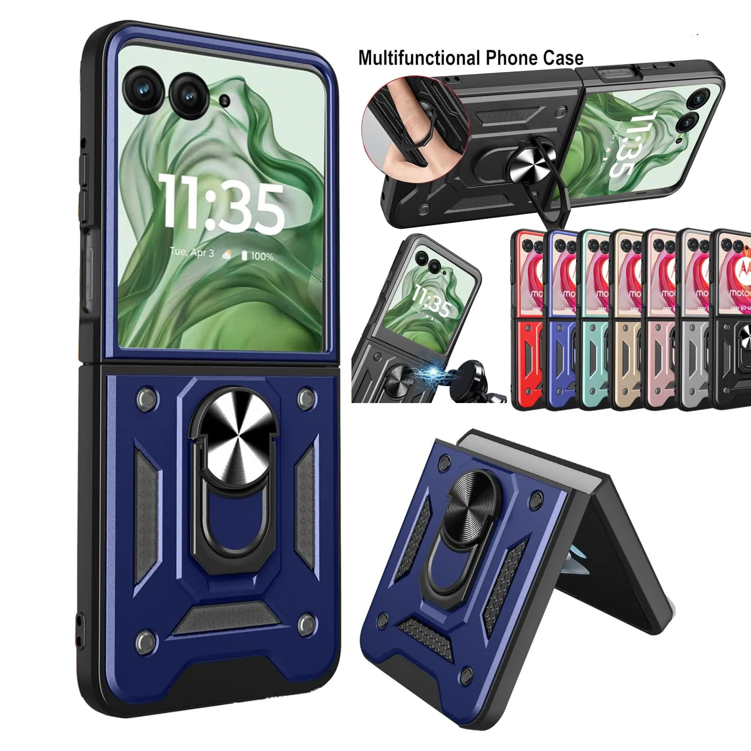 Armor Shockproof Case For Motorola Moto Razr 60 50 40 Ultra Plus razr+ ...