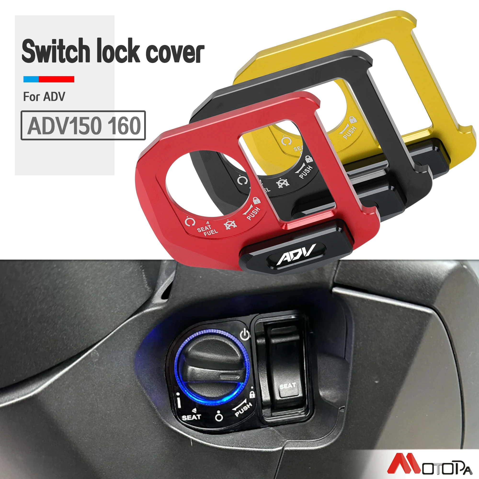 For HONDA ADV 160 ADV150 2021-2024 Motorcycle adv160 CNC Ignition ...