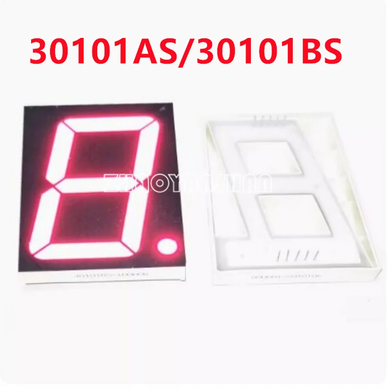 2pcs-X-30101-AS-BS-3inch-1digit-RED-8-segment-led-display-30101AS ...