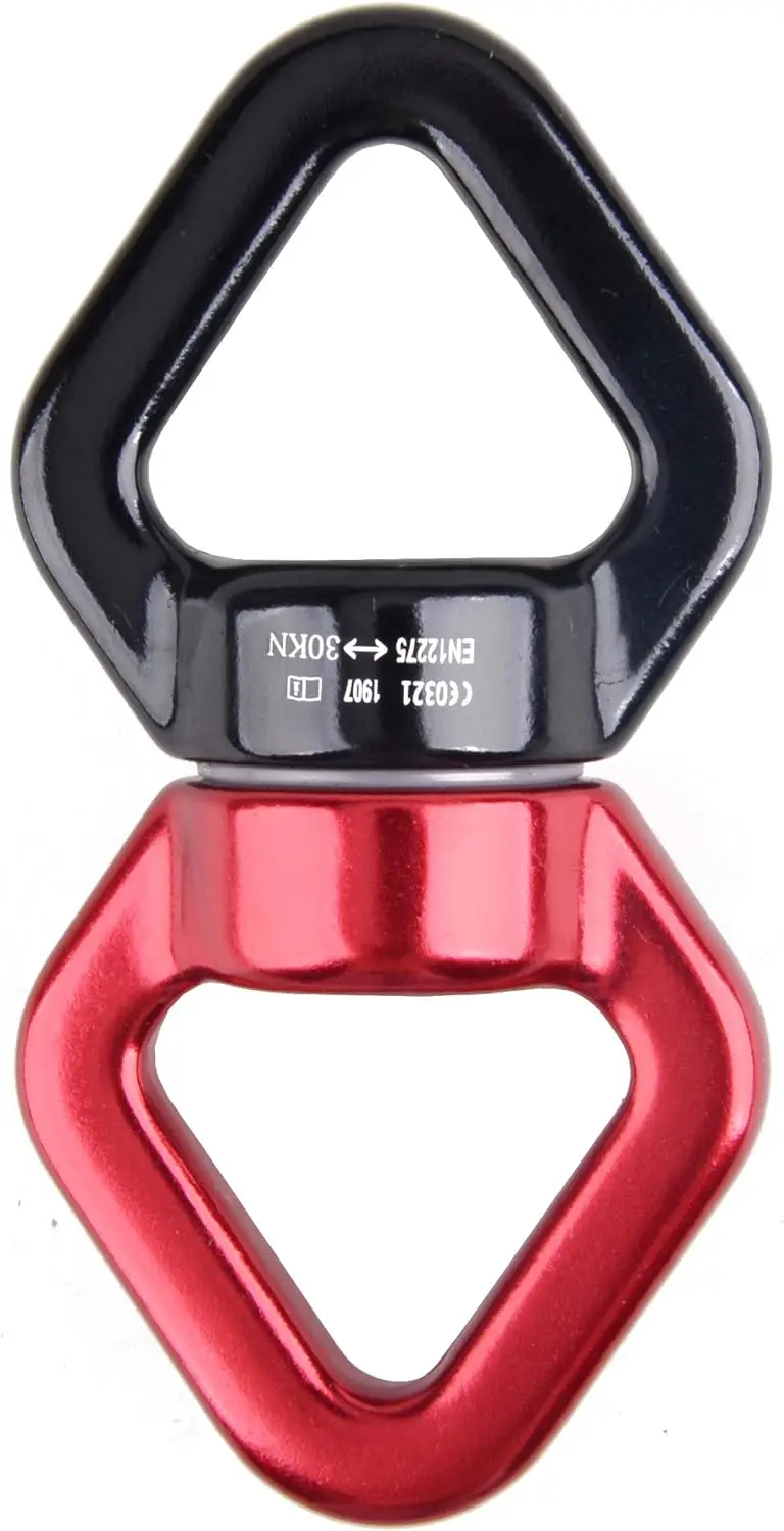 Safety-Rotational-Device-Aluminum-Alloy-Double-Ball-Bearing-Swivel ...