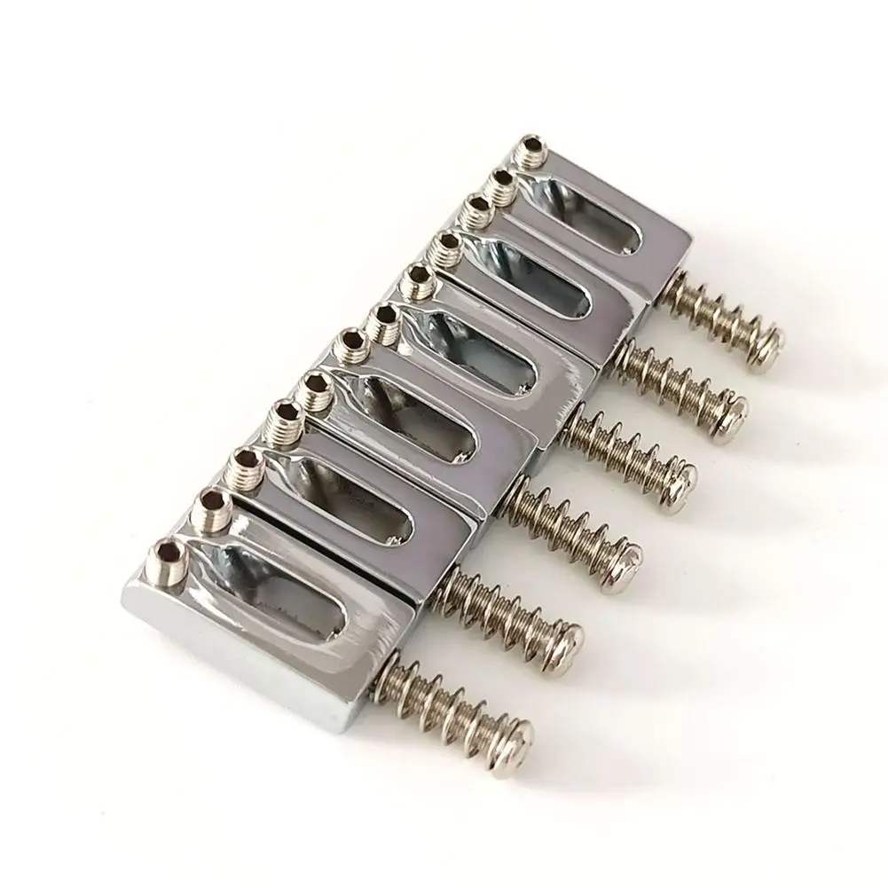 YOUZI-6pcs-Guitar-Bridge-Saddle-Rollers-Bridge-String-Saddles ...