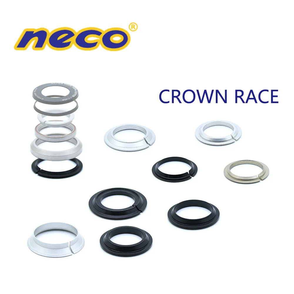 Neco-Bearing-Headset-Crown-Race-Lower-Spacer-Road-Bike-MTB-for-Bearing ...