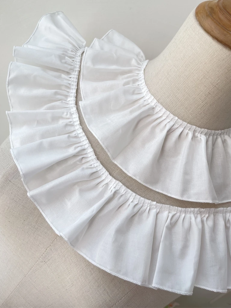 5-8-12CM-Wide-White-Cotton-Needlework-Ruffles-Ribbon-Frills-Lace ...