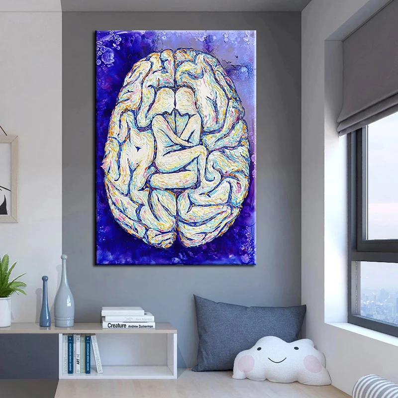 Brain Painting Abstract