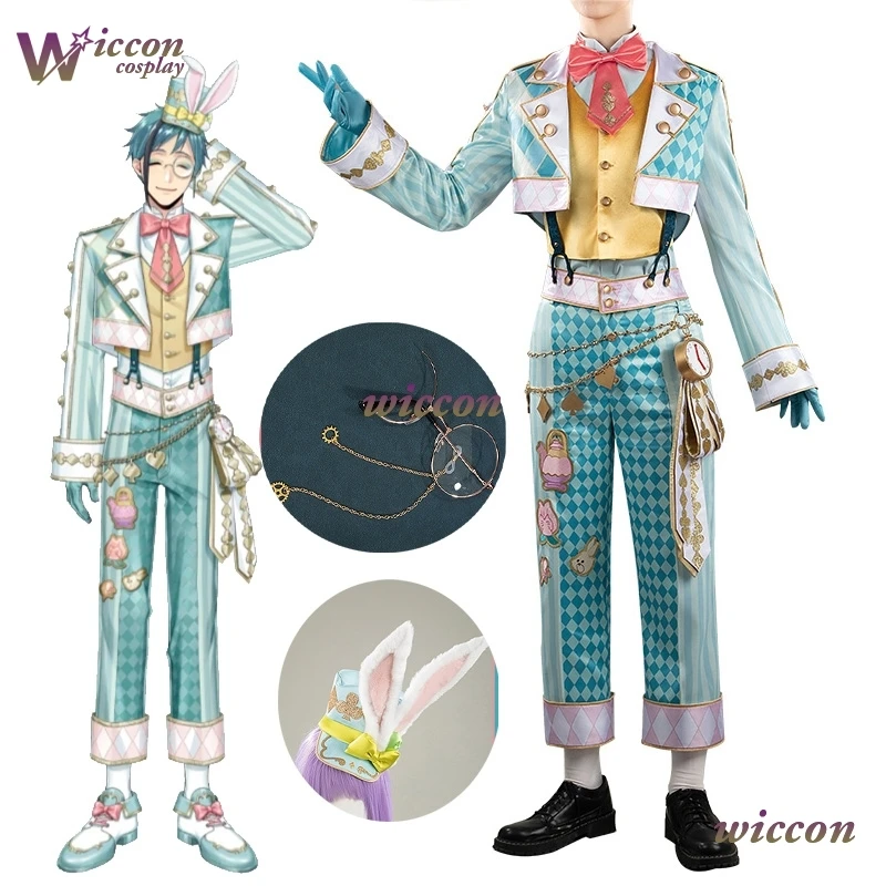 Youkoo/ Floyd Leech Cosplay Twist Costume Ball Twin Brother Rabbit Suit ...