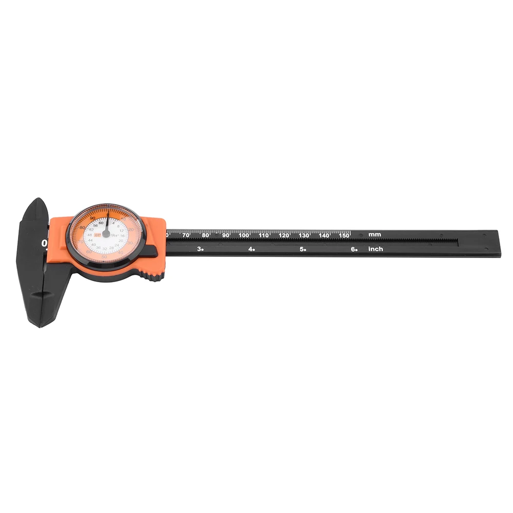 0-150MM-Dial-Caliper-Gauge-Measuring-Tools-Plastic-Vernier-Caliper-With ...