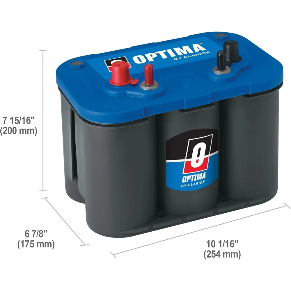 Batteries High Performance 34M Sealed AGM Boat and RV Starting Battery ...