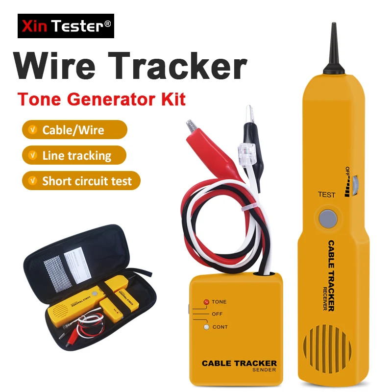 Xin-Tester-Wire-Toner-Cable-Tracer-XT805-Tone-Generator-and-Probe-Kit ...